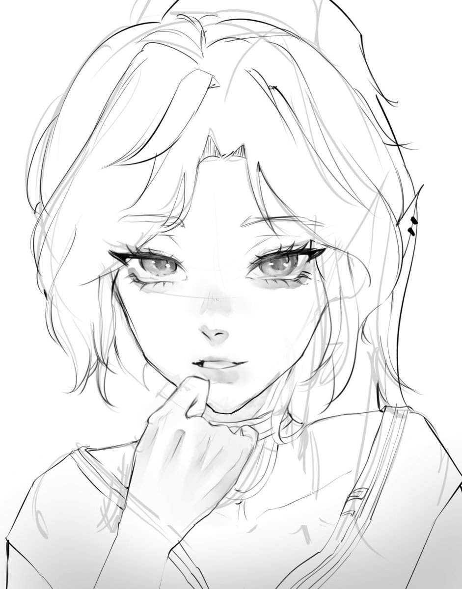 「never thought i'd say this but i LOVE doing lineart 」ayana | 🫀 VGEN ...