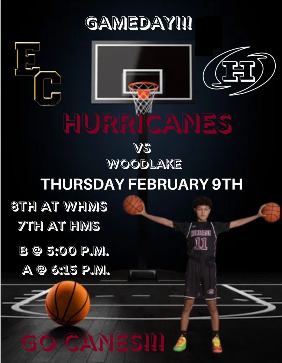 Heritage Hurricanes on Twitter: "Basketball teams take on the Wildcats today. Hope to see you ...