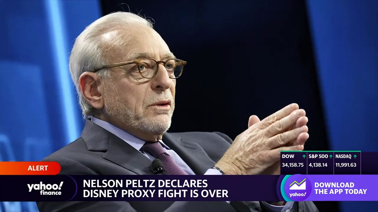 Yahoo Finance on Twitter: "$DIS activist investor Nelson Peltz declares ...
