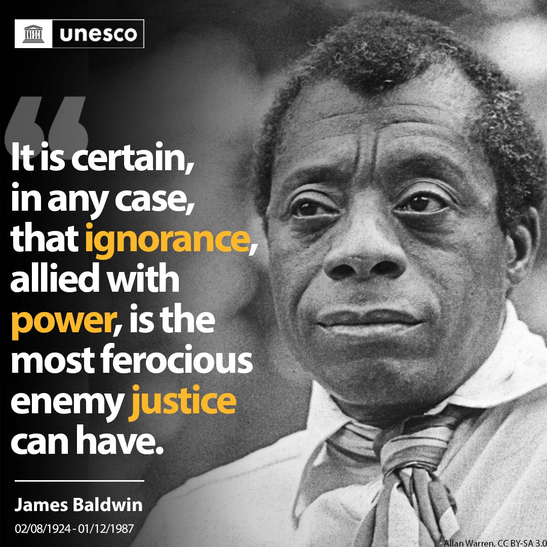 Honouring James Baldwin during BlackHistoryMonth for his powerful voice ...