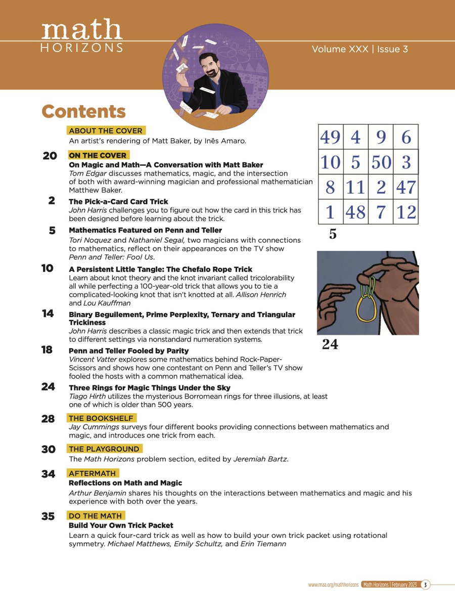 Jay Cummings on Twitter: "I wrote about math and magic, as did so many ...