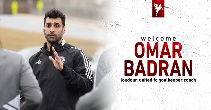 Pedro Rondon on Twitter: "Loudoun United FC name Omar Badran as the club’s new Goalkeeper Coach."