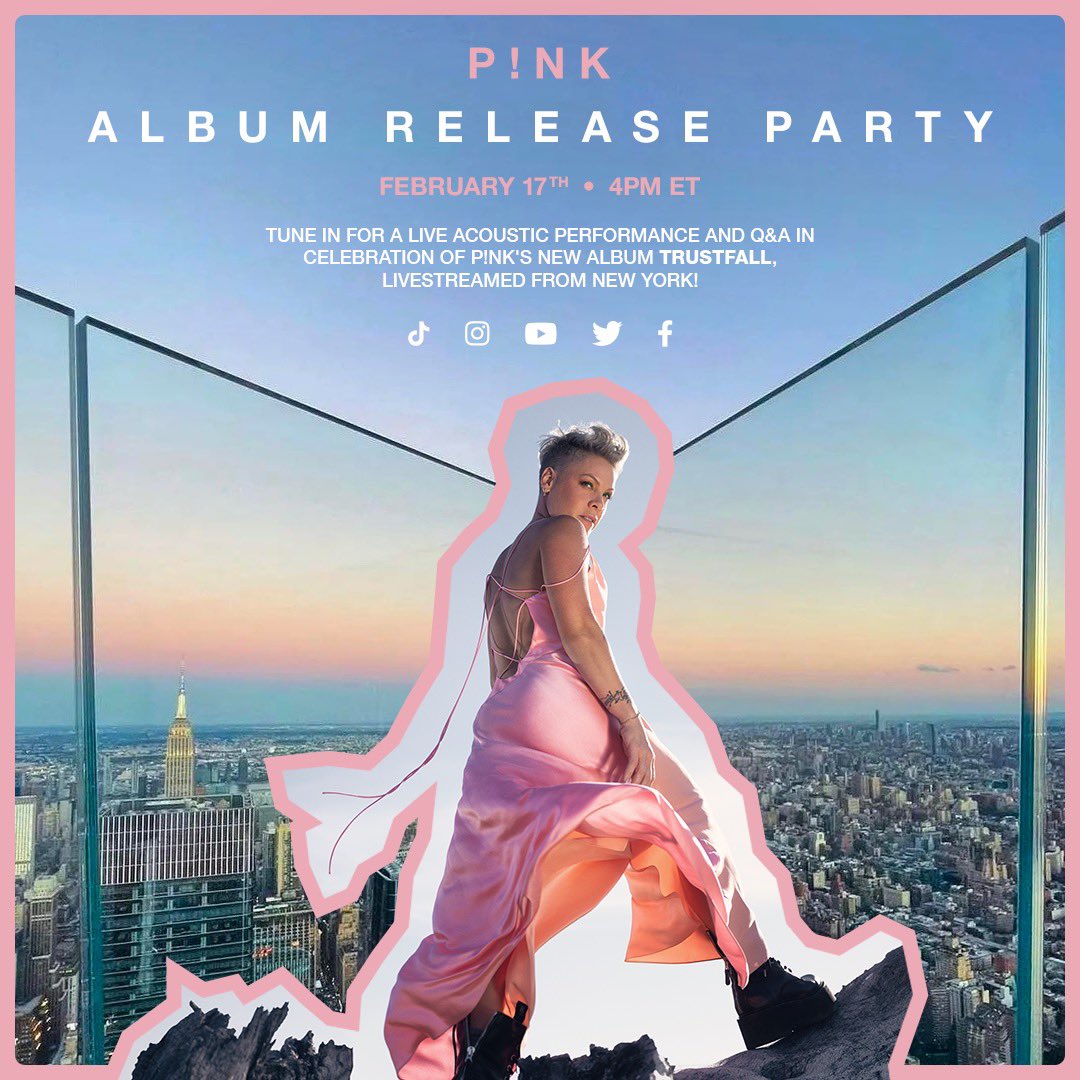 P nk On Twitter NYC I Am SO Excited To Celebrate The Release Of My p-nk-on-twitter-nyc-i-am-so-excited-to-celebrate-the-release-of-my
