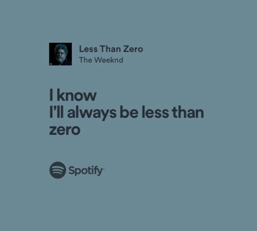 Less Than Zero Quotes