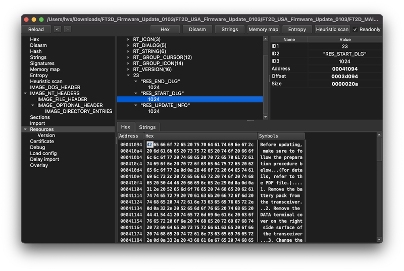 Ptrace Security GmbH on Twitter: "Reverse Engineering Yaesu FT-70D Firmware Encryption https ...