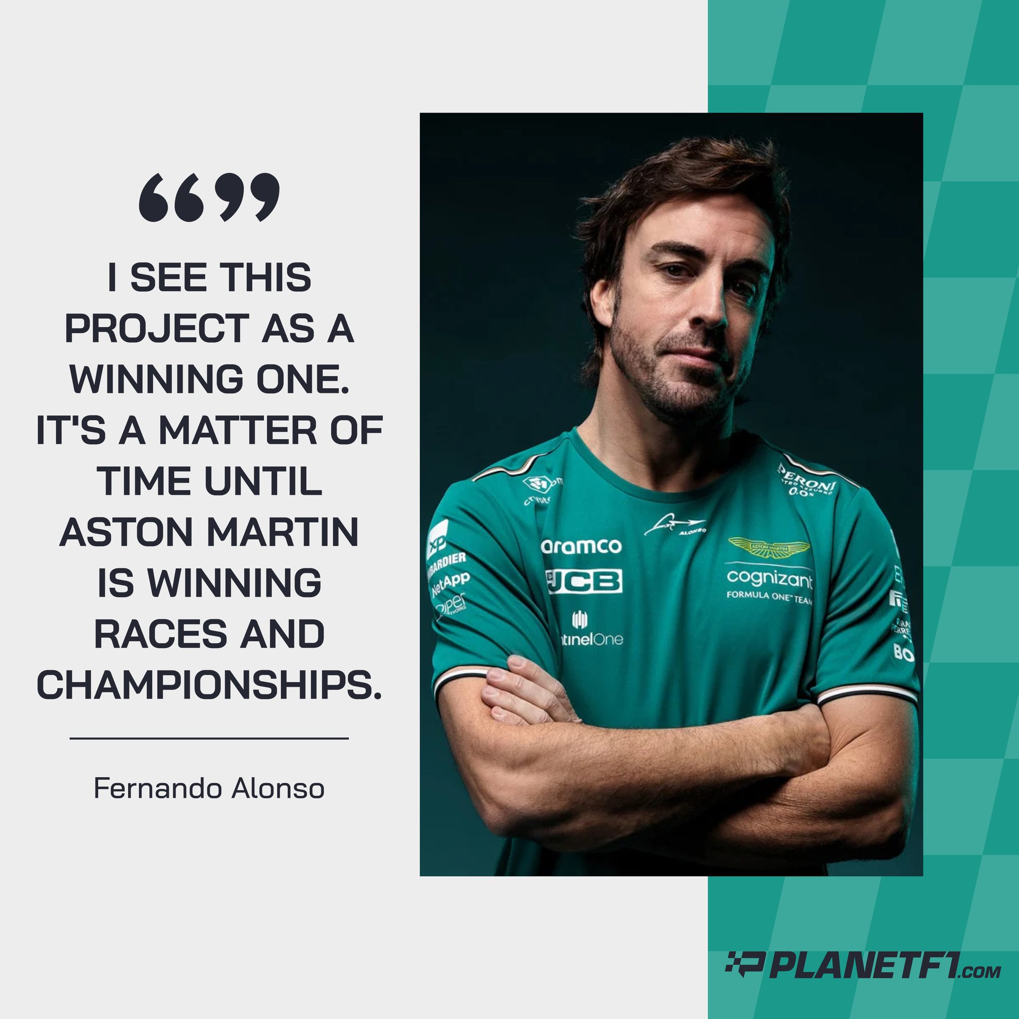 PlanetF1 on Twitter: "Fernando Alonso has high hopes for Aston Martin. #F1 https://t.co ...