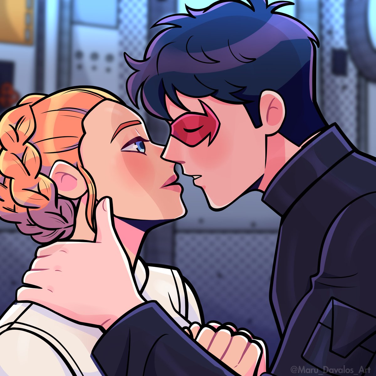 Maru Davalos Commissions Open On Twitter Kissing 3 5 Jason Todd