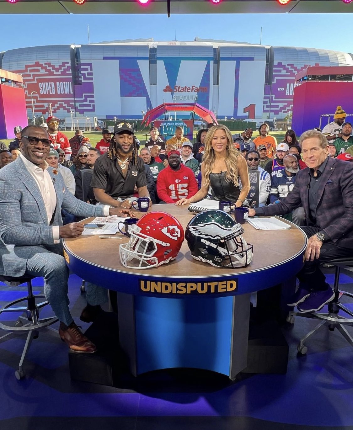 Jennifer Hale on Twitter: "Today's Super Bowl edition of @undisputed ...