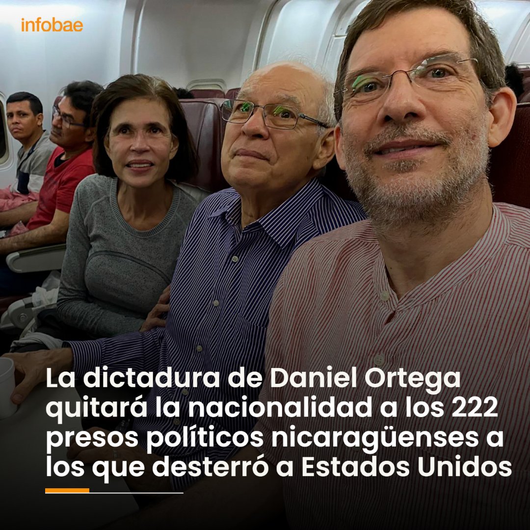 Inédito: la dictadura de Daniel Ortega quitará la nacionalidad a los ...