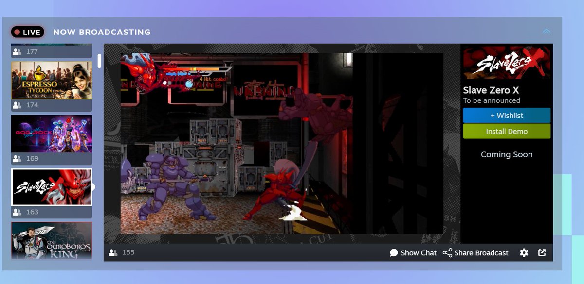 Ziggurat Interactive on Twitter: "🚧 🚧 🚧 🚧 We are LIVE on Twitch and Steam playing the Slave Zero ...