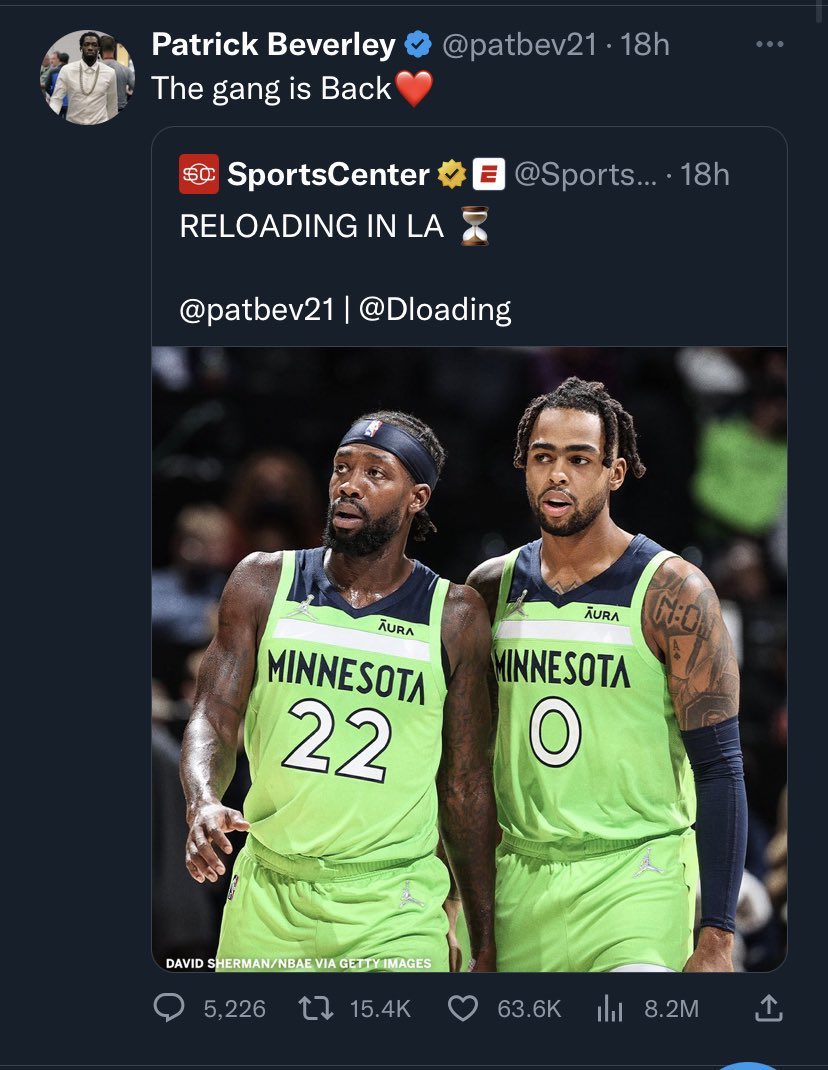 Back2Back on Twitter: "Patrick Beverley 😂😂 https://t.co/wmzQ3Tu0gt" / Twitter