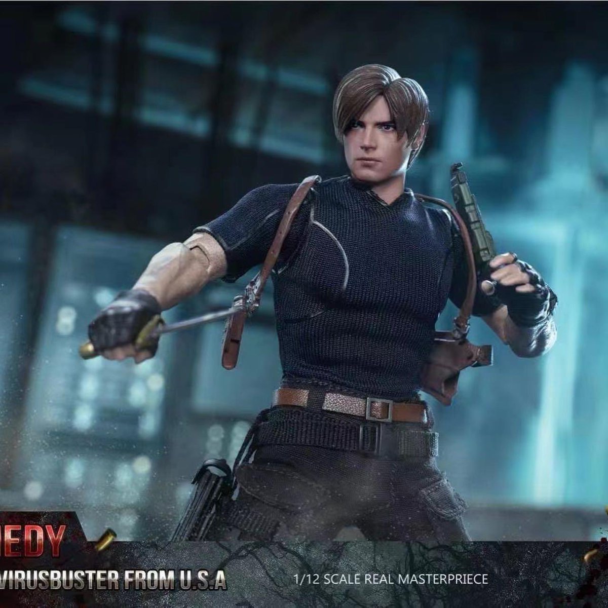 preternia on Twitter: "Begun the unlicensed 1/12 scale Resident Evil 4 Leon wars have."