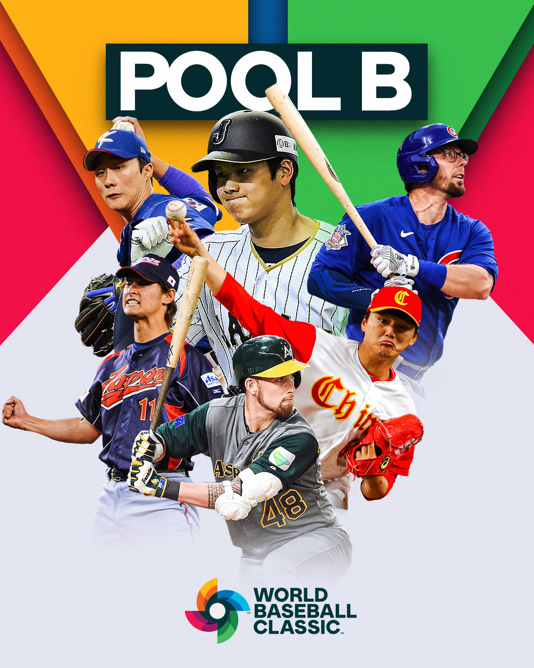 World Baseball Classic on Twitter: "Here's what Pool B looks like! https://t.co/A3eNA2dros ...