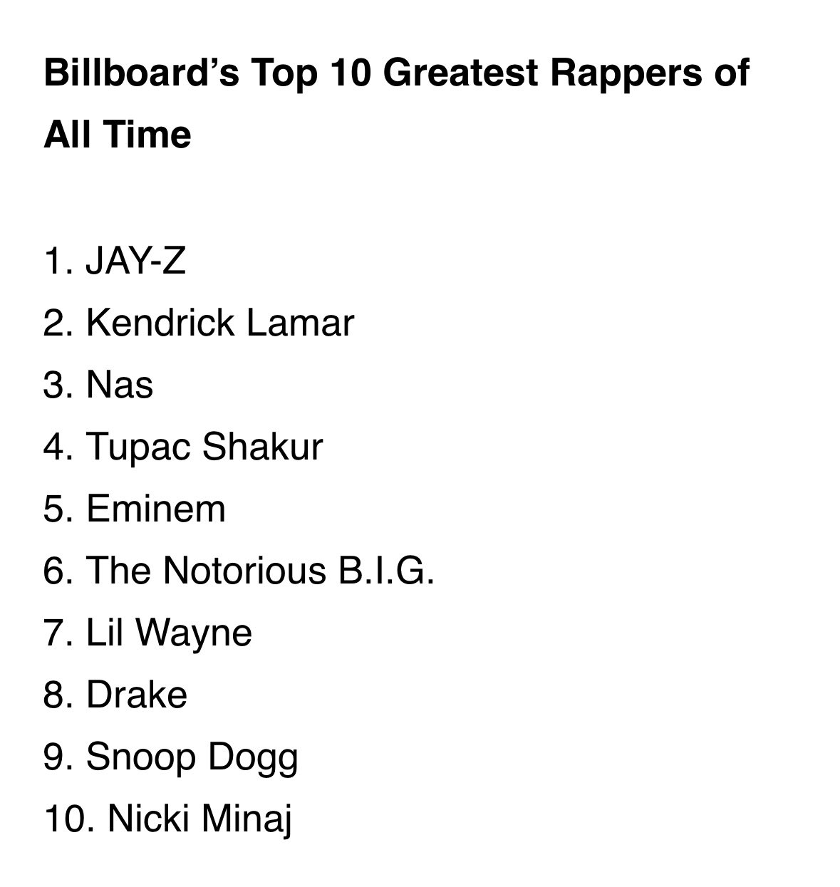The 100 Greatest Rappers Of All Time The 50 Top Rappers Of All Time