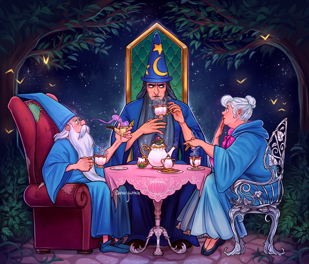 CanaryWitch on Twitter: ".· * . Hi, I like to draw sometimes! ˚ : · 💫https://canarywitch.carrd.co💫"