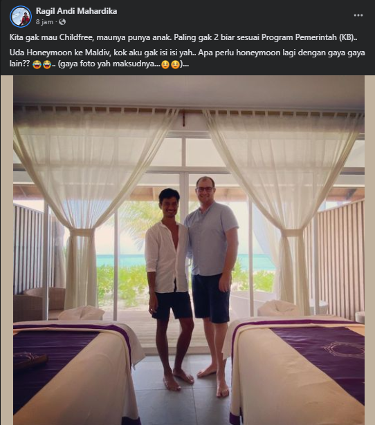 Ridho Pratama 󰦉 on Twitter: "Tah lihat,Ragil dan suaminya aja enggak mau Childfree kayak gitasav."