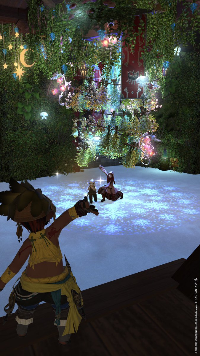 .dot on Twitter: "#FF14 ユの字さんも合流してのウェルカムツアー！トモさんも今度おいでねー👍"