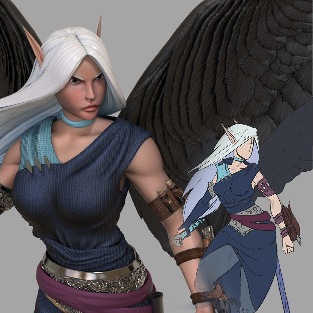 Maiara Bastian on Twitter: "Colab made with @n1nbruart (Bruno Felipe). My personal project you ...