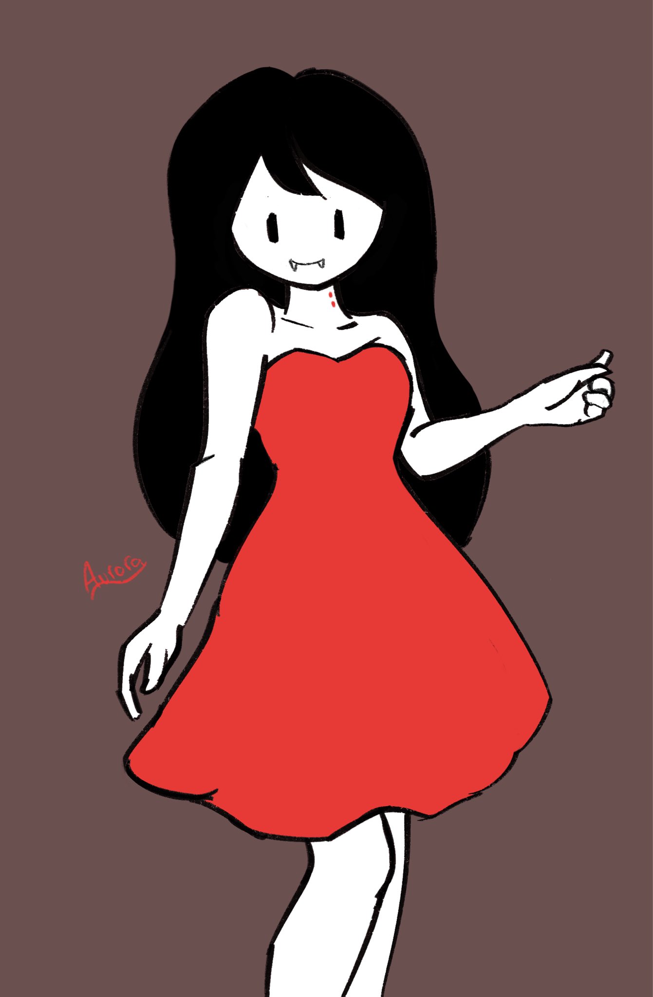 Marceline The Vampire Queen Dress
