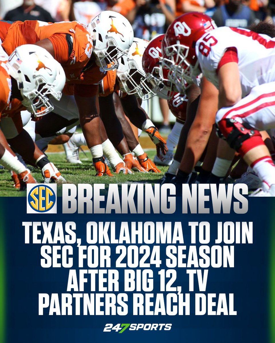 Dillon Harrington on Twitter: "RT @247Sports: 🚨BREAKING NEWS🚨 The Big 12 announced Thursday that ...
