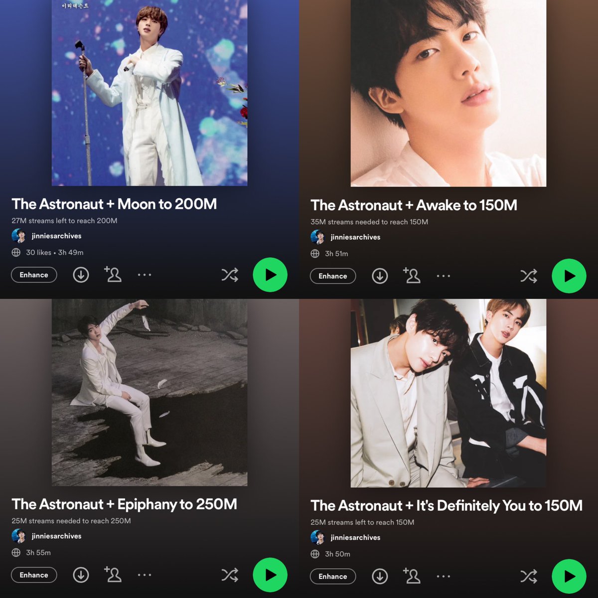 𝒥𝒜 on Twitter: "RT @jinniesarchives: [ STREAMING INFO ] Let's reach our monthly goals by using ...