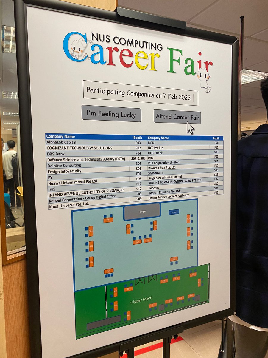 NUS Computing on Twitter: "A huge thank you to everyone for making the #NUSComputing Career Fair ...