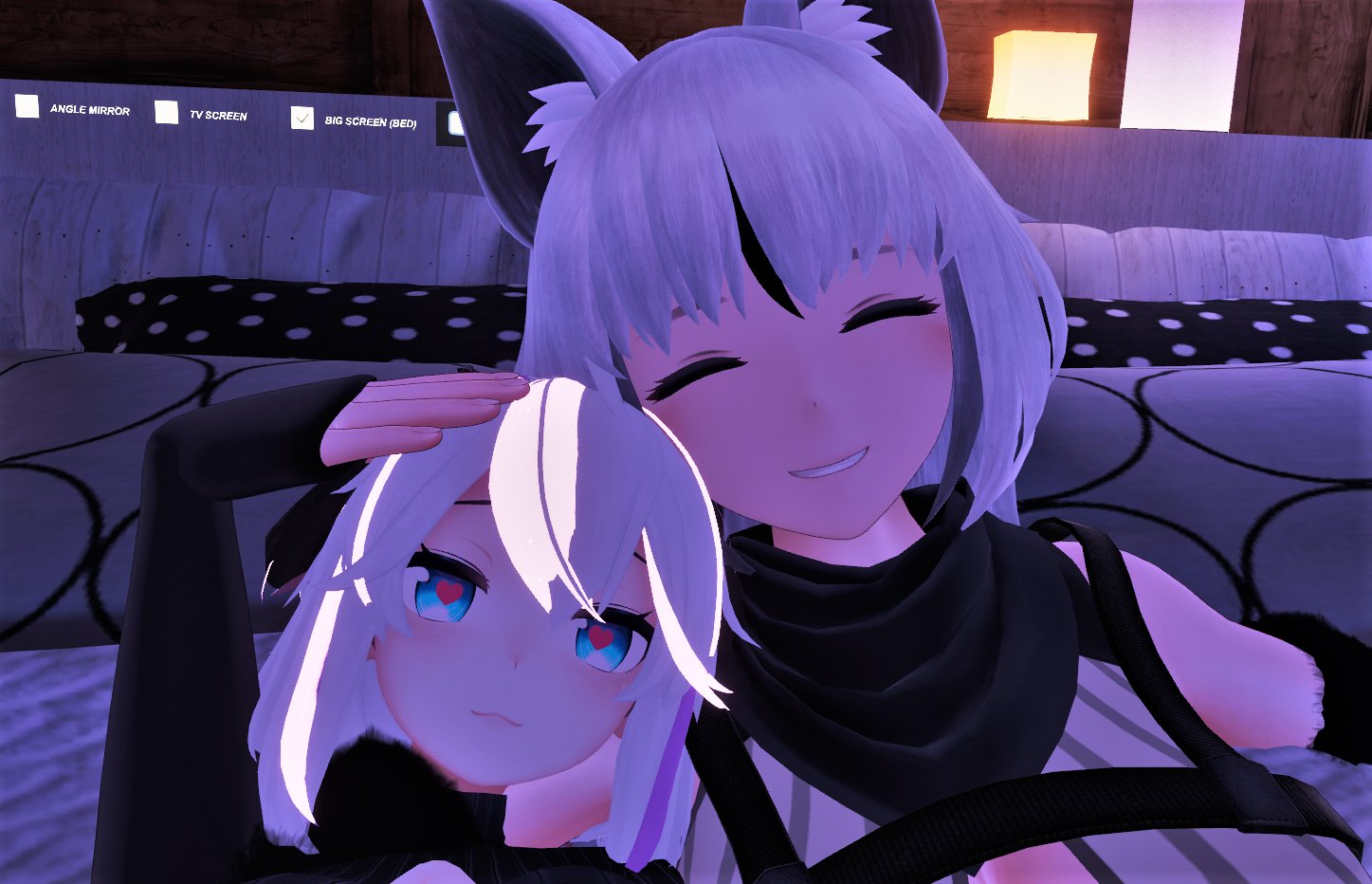 2 Anime Friends Hanging Out