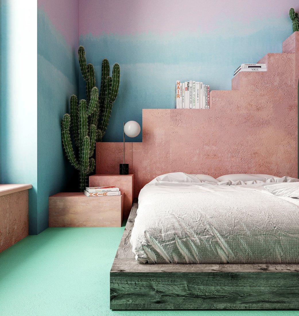 AD México on Twitter: "Cada rincón de este depa en Nueva York esta lleno de colores pastel y ...