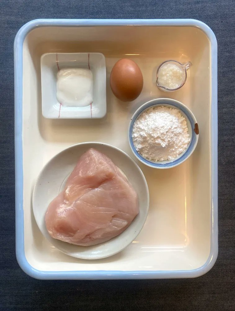 GINZA on Twitter: "となりの5分メシ vol.85 サクサク米粉のひと口とり天 https://buff.ly/3F3gJvL"