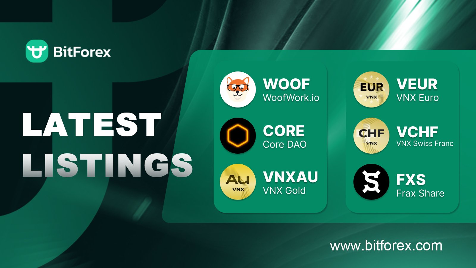 BitForex on Twitter: "Check out the new listings in the past week on #BitForex 👀Let us know ...