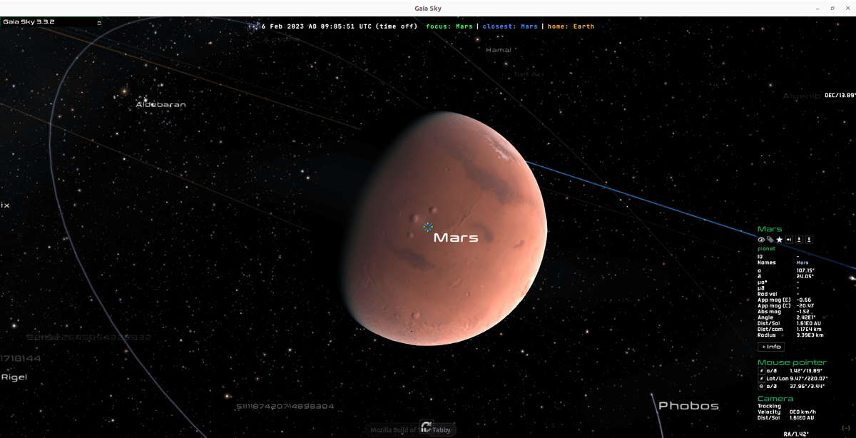 Steven Rosenberg on Twitter: "RT @linuxlinks: Gaia Sky – astronomy visualization desktop and VR ...