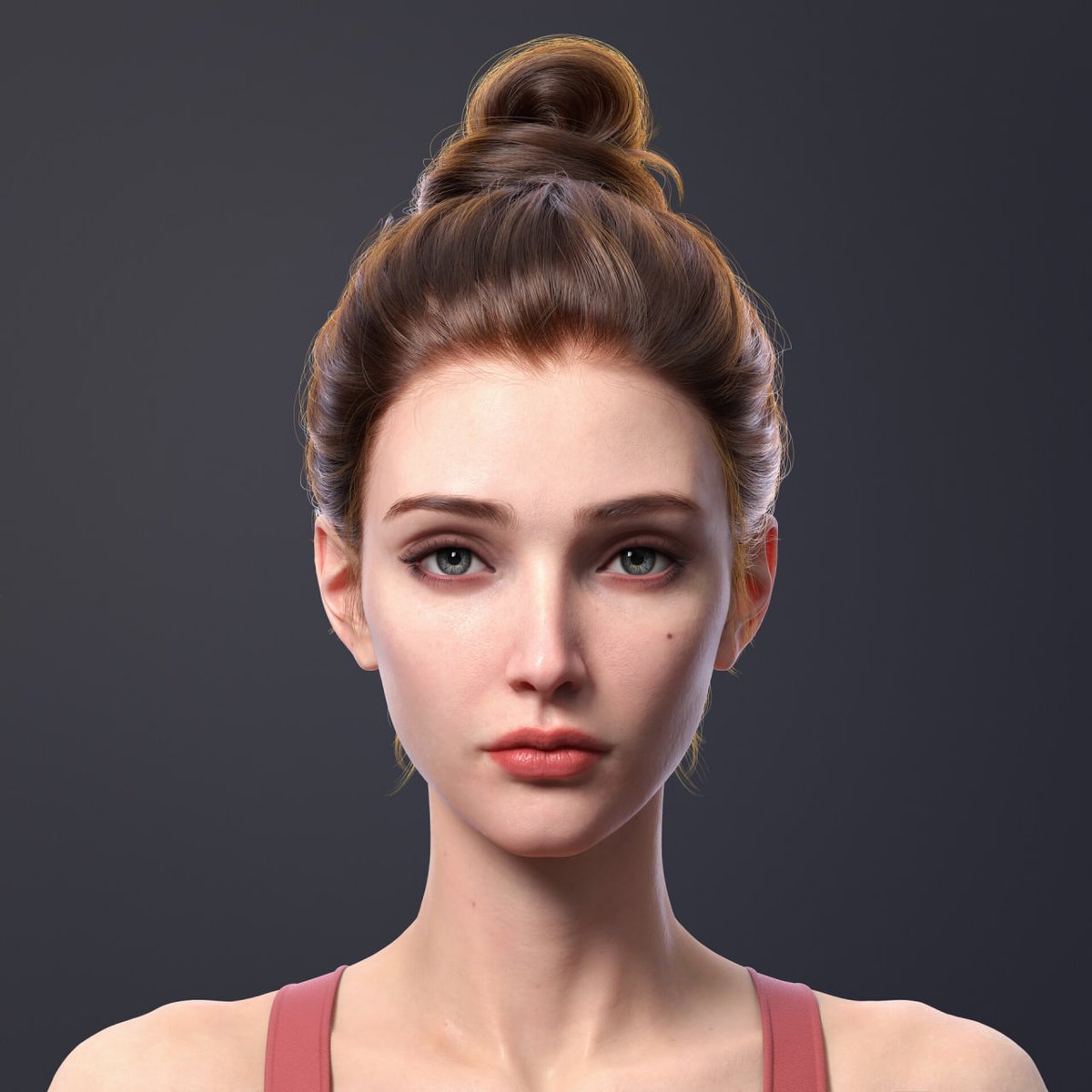 80 Level On Twitter Have A Look At Facial Expression A Collection Of Realistic 3d Portraits