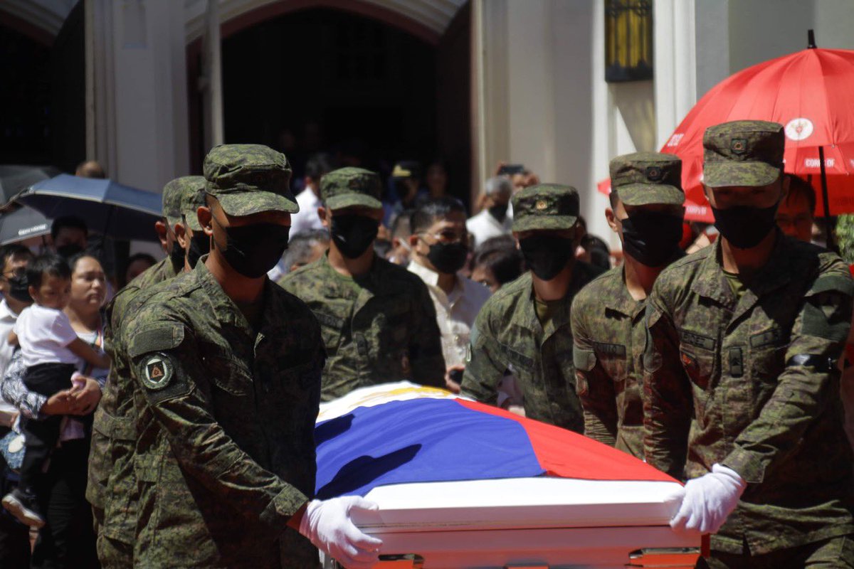 LOOK: Here are photos of the necrological service of National Scientist ...