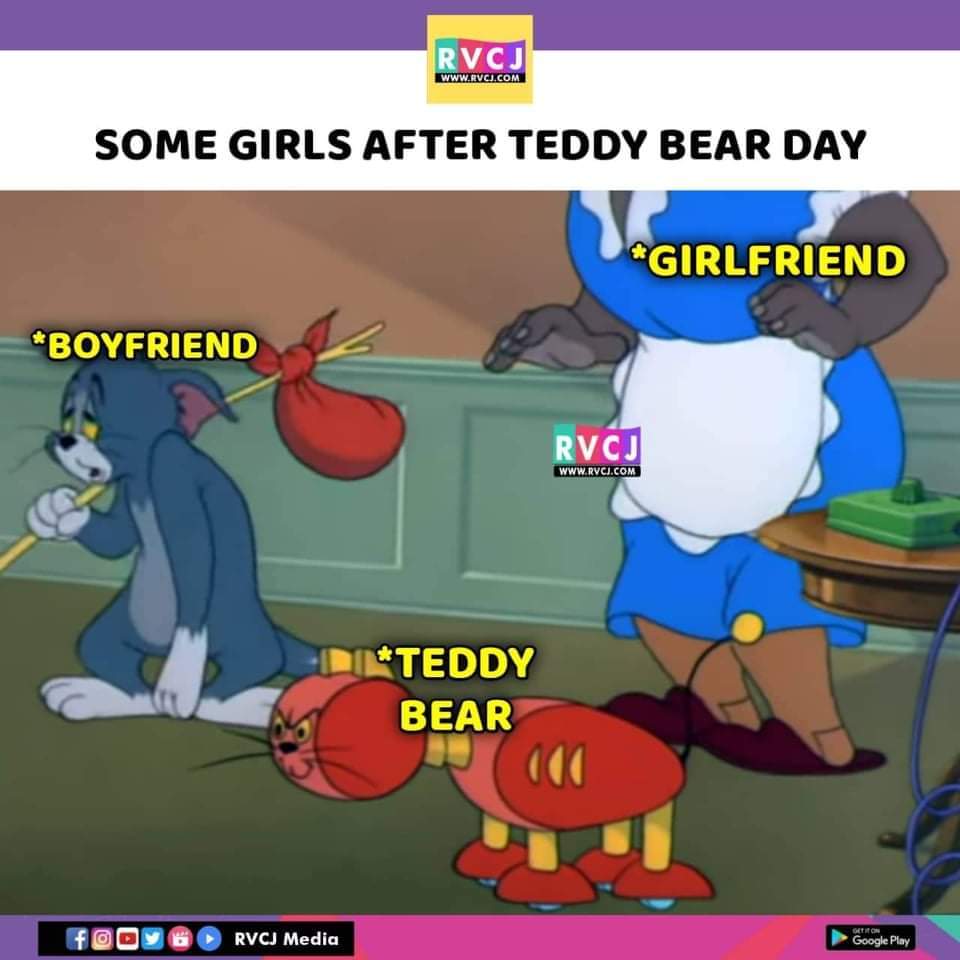 Teddy Day Memes Thread 🧵 - Thread from RVCJ Media @RVCJ_FB - Rattibha