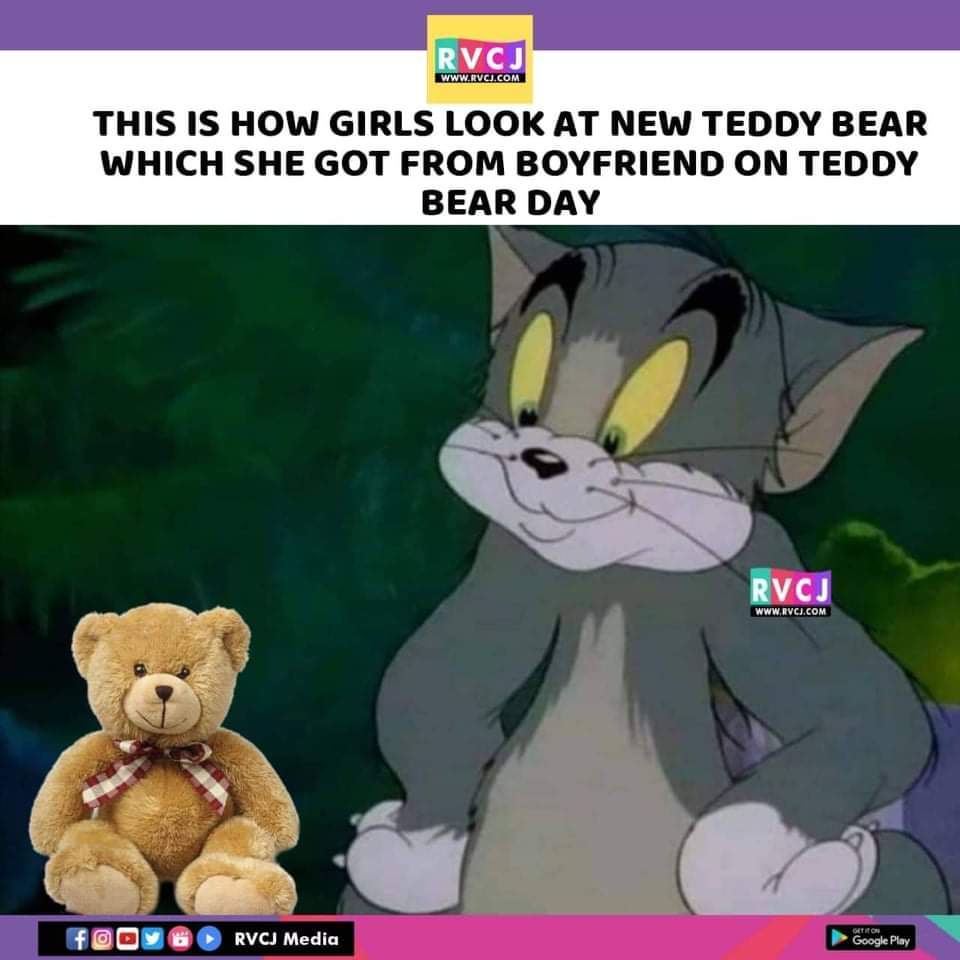 Teddy Day Memes Thread 🧵 - Thread from RVCJ Media @RVCJ_FB - Rattibha