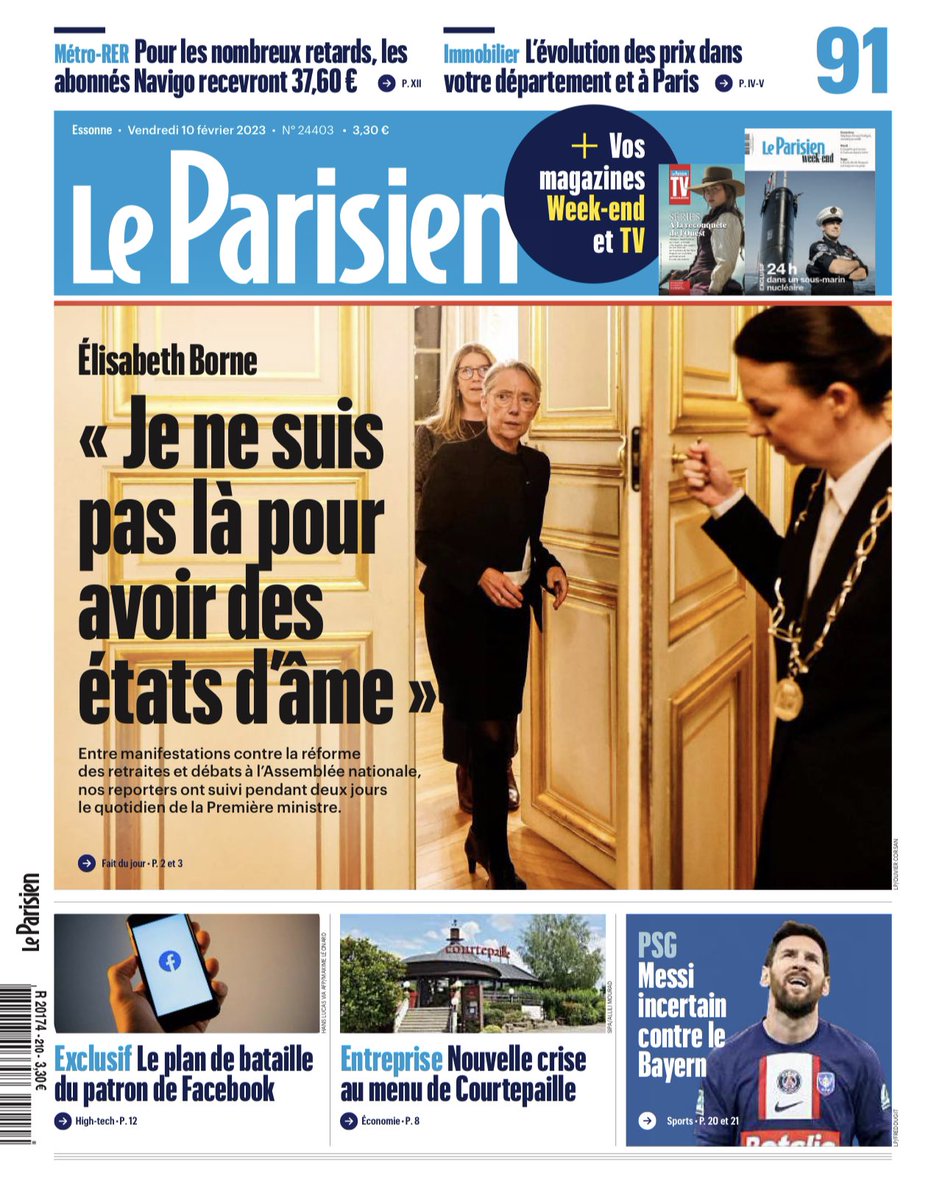 Infos Non Stop On Twitter La Revue De Presse Du Vendredi 10 Février