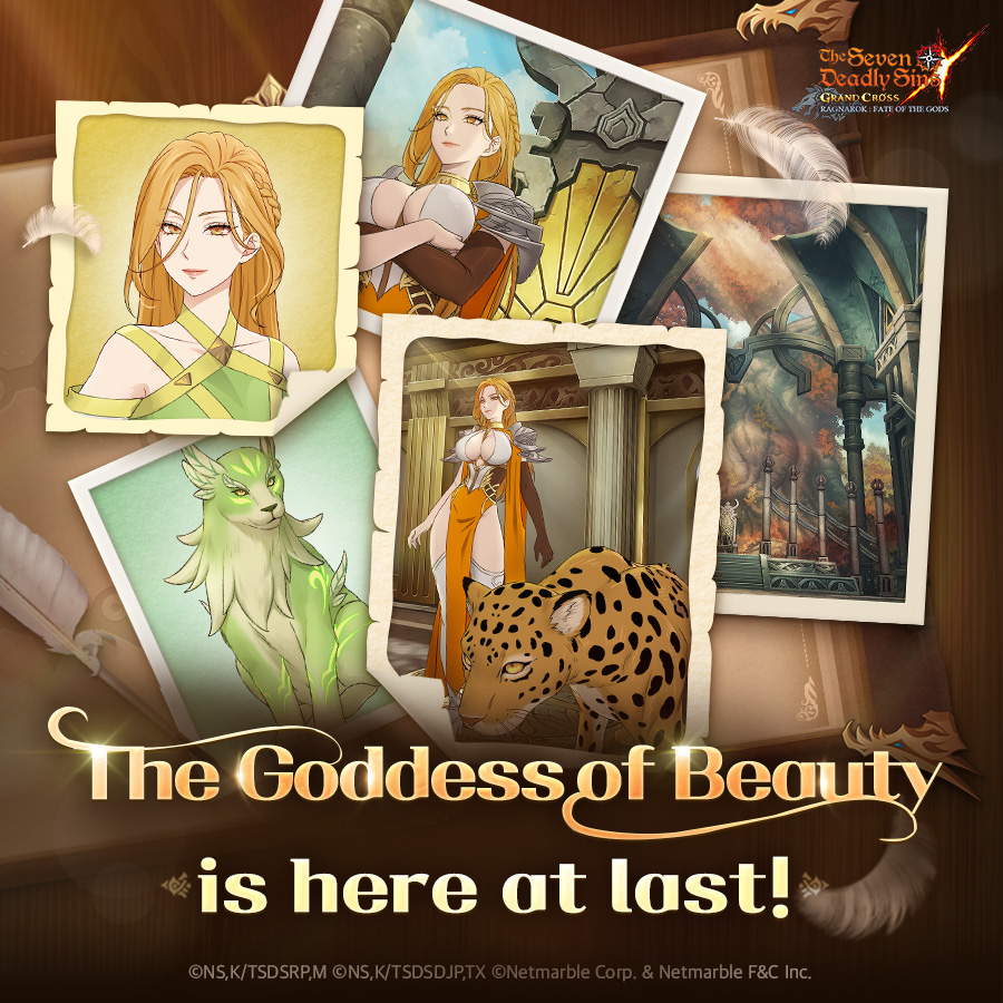 The Seven Deadly Sins: Grand Cross on Twitter: "🖼 The Goddess of Beauty is finally here! 🖼#N##N# ...
