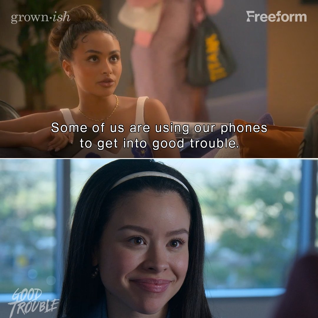 Freeform on Twitter: "I think we could all get into some good trouble."
