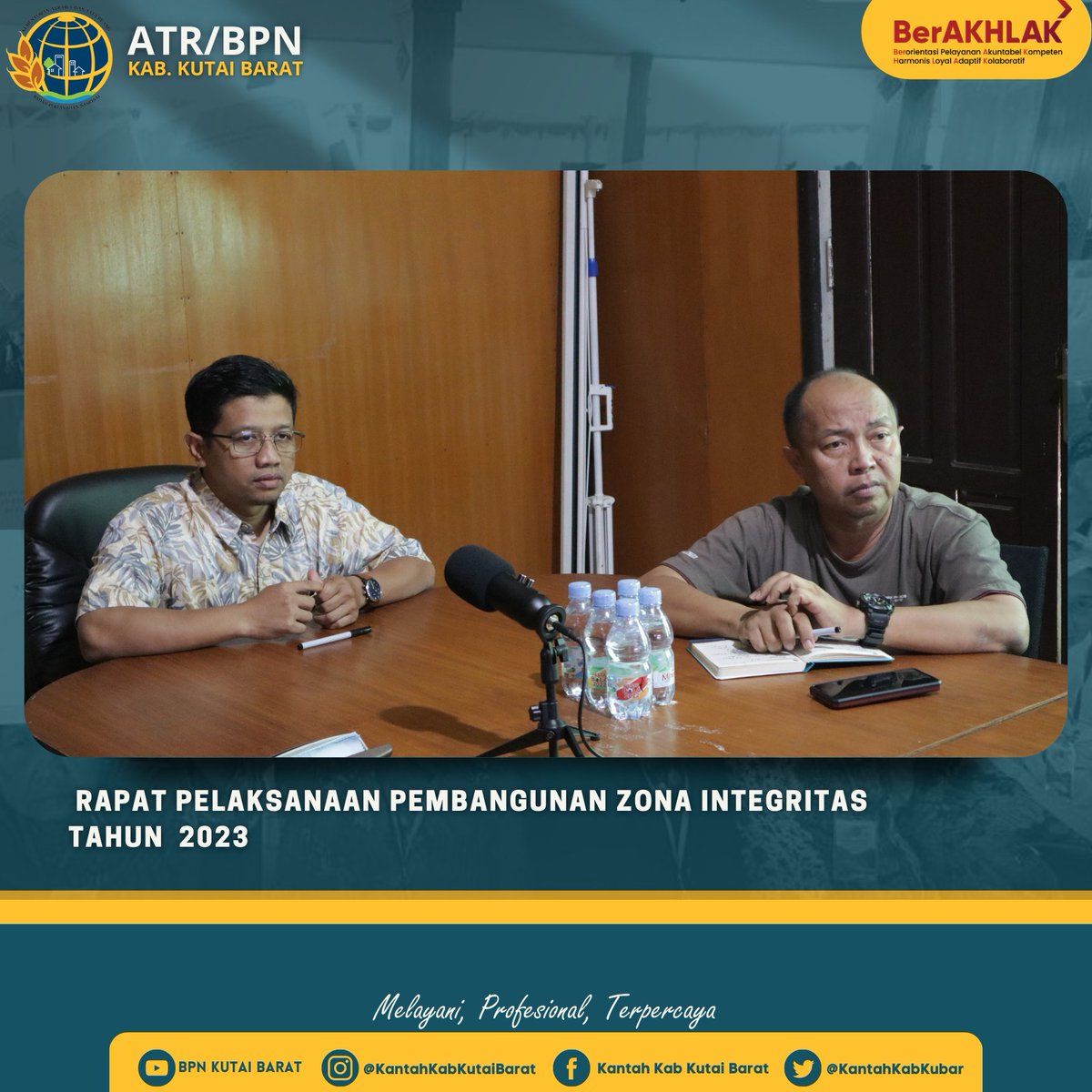 Kantor Pertanahan Kabupaten Kutai Barat on Twitter: "Halo #SobATRBPN . . . Jum'at (10/02/2023 ...