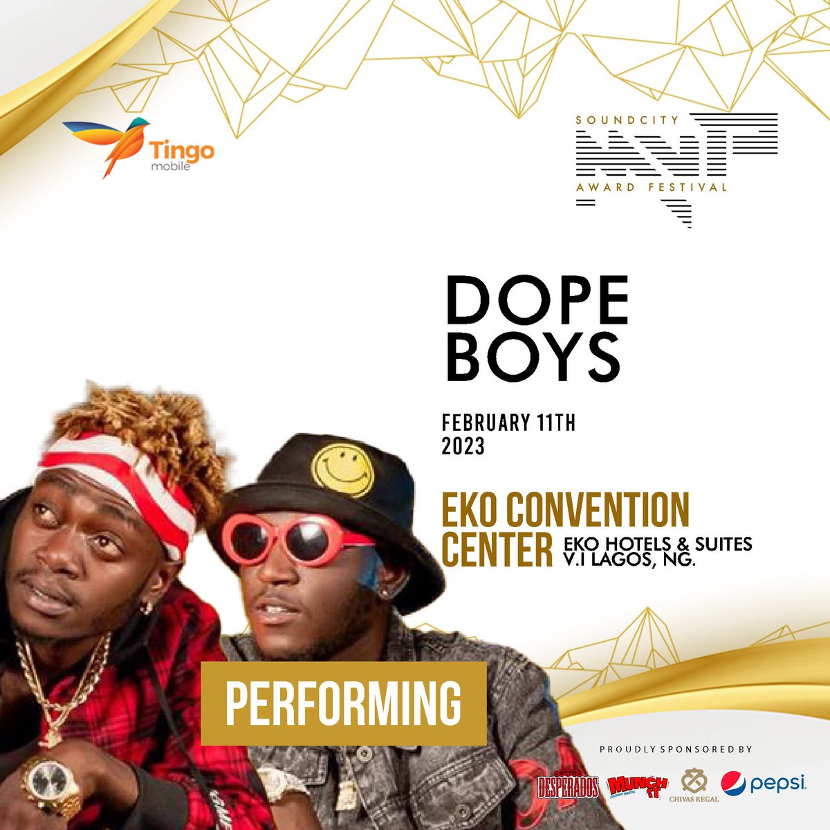 Thread of the artiste performing at the Soundcity MVP Awards tomorrow ...