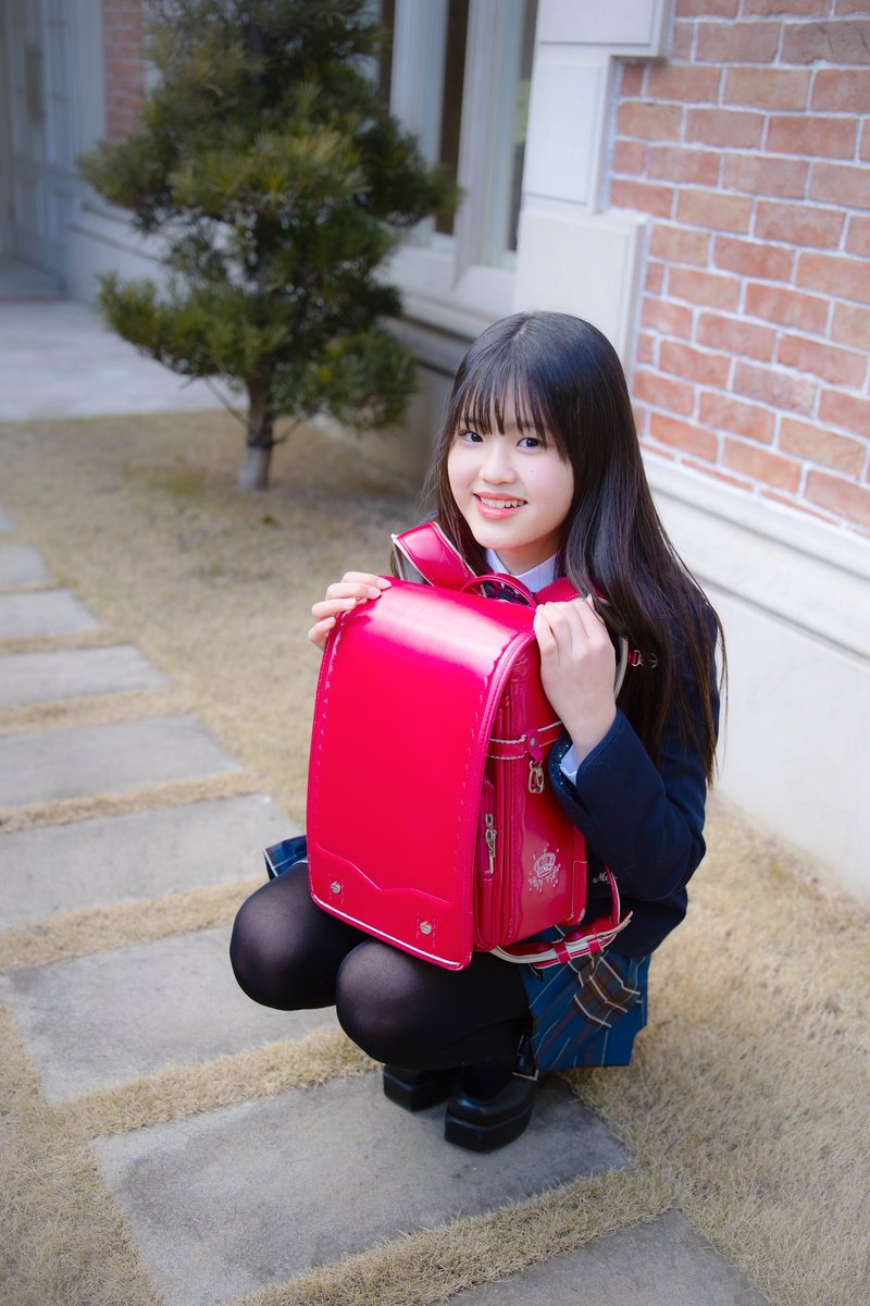 はかせ on Twitter: "思い出はランドセルの中🎒 2023.2.4 山梨県笛吹市 あおいちゃん #バレンタイン撮影会 #清楚な制服女子 #JS6 #あおい"