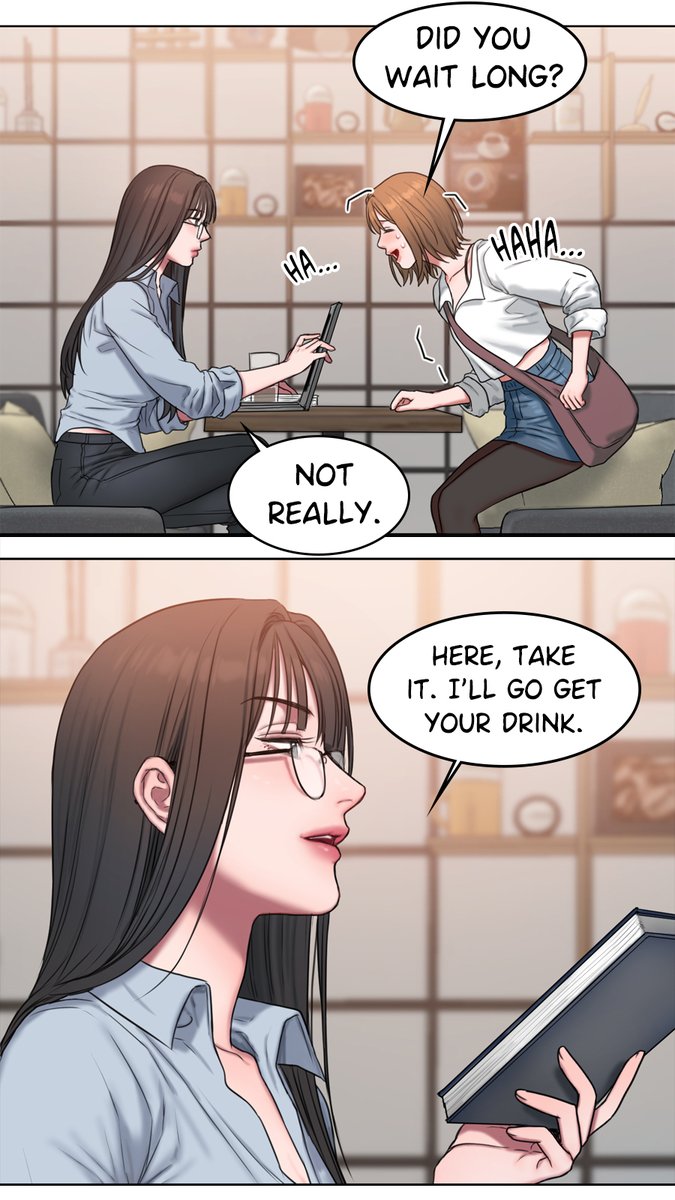Lezhin X on Twitter: "The moment she thought of her friend as more than 'just a friend ...