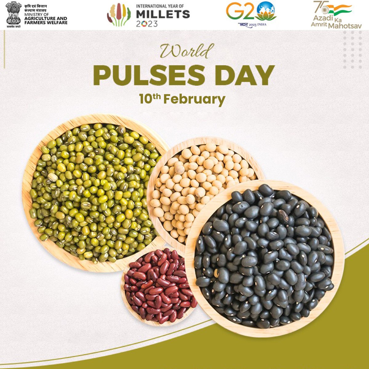 Agriculture INDIA on Twitter: "World Pulses Day is an annual event celebrated to raise awareness ...