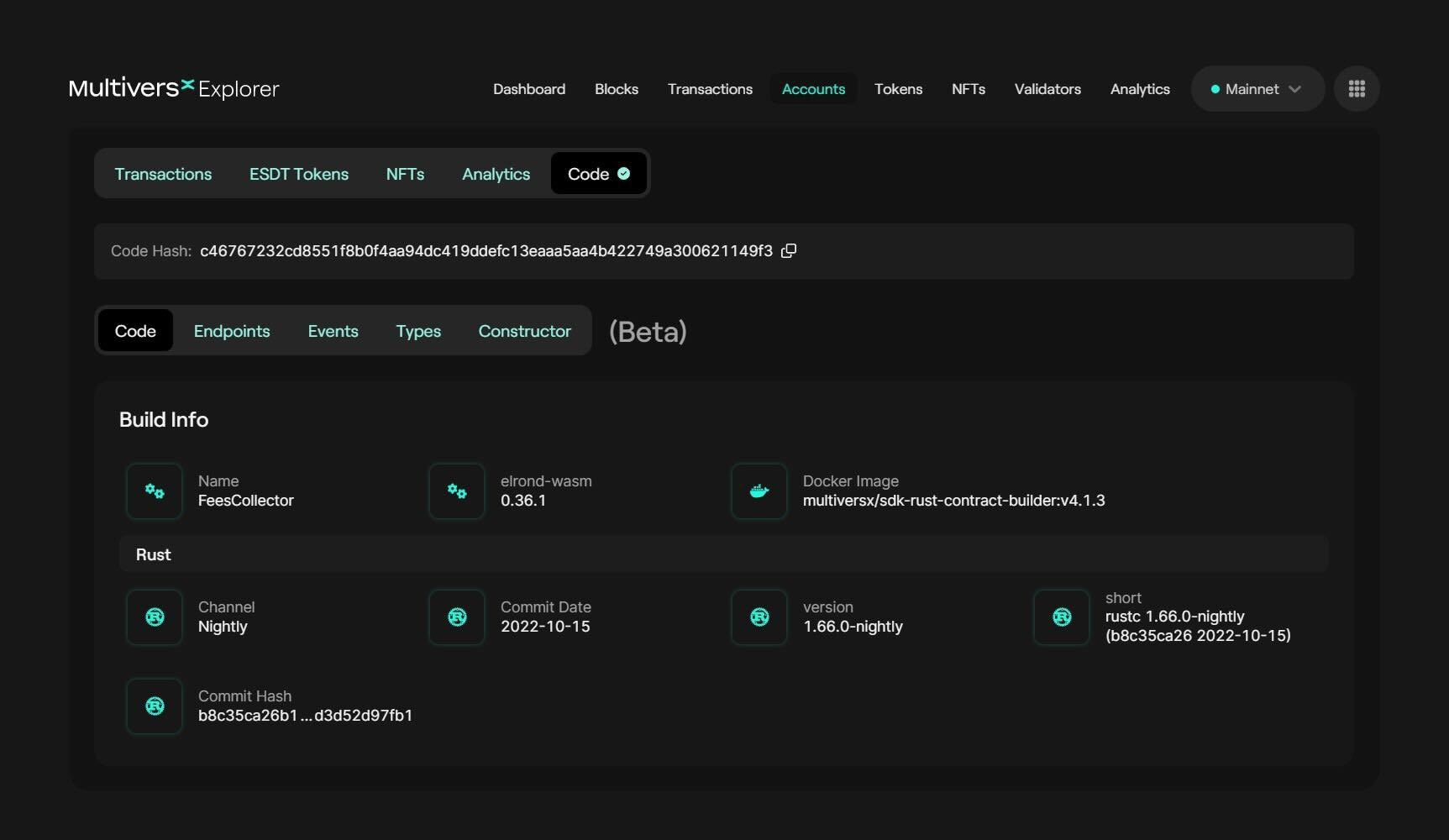 Lucian Mincu | MultiversX.com on Twitter: "The @MultiversX Explorer received a series of new ...