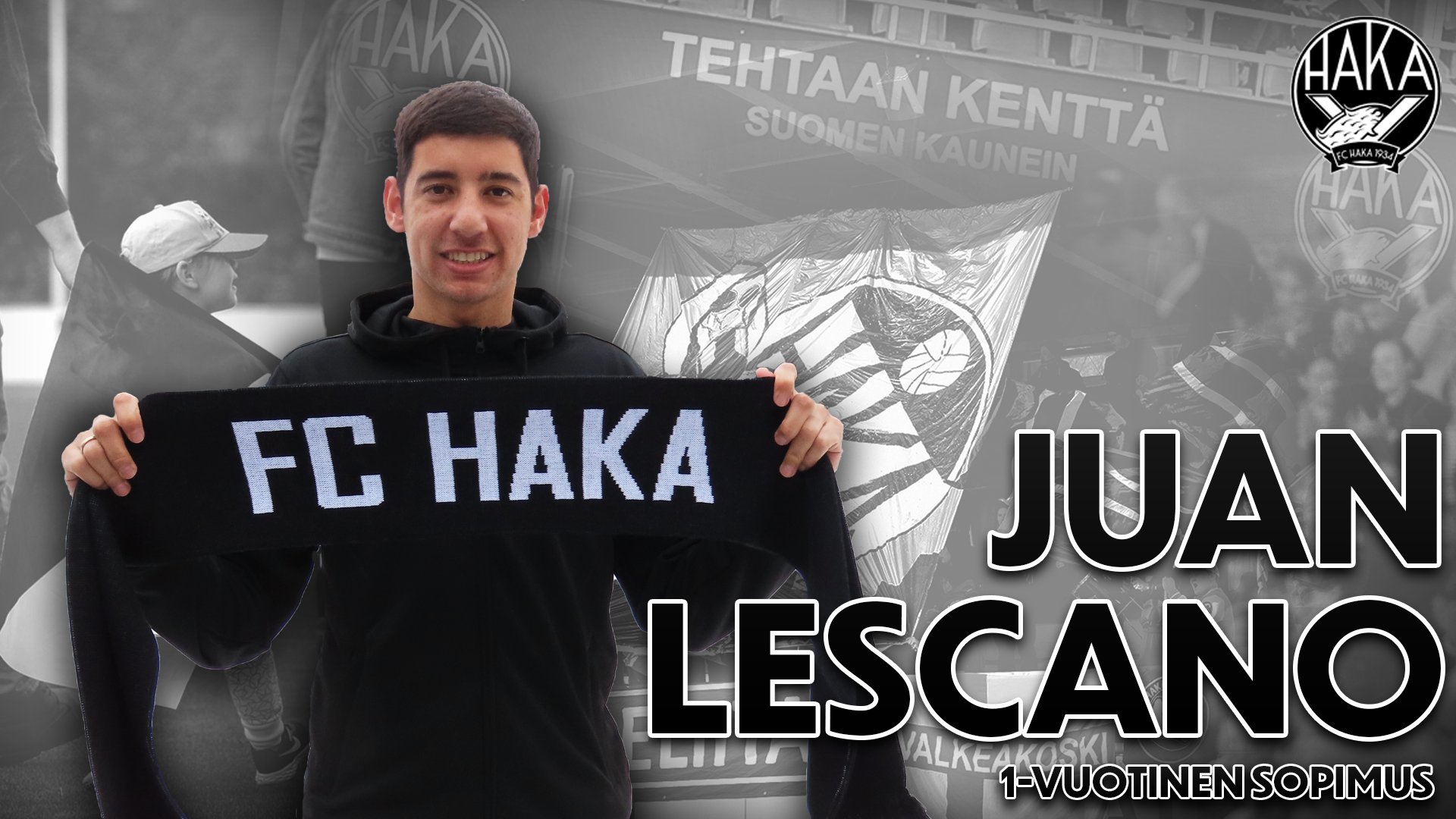 FC Haka Valkeakoski on Twitter: "FC Haka ja argentiinalainen hyökkääjä Juan Lescano ovat ...