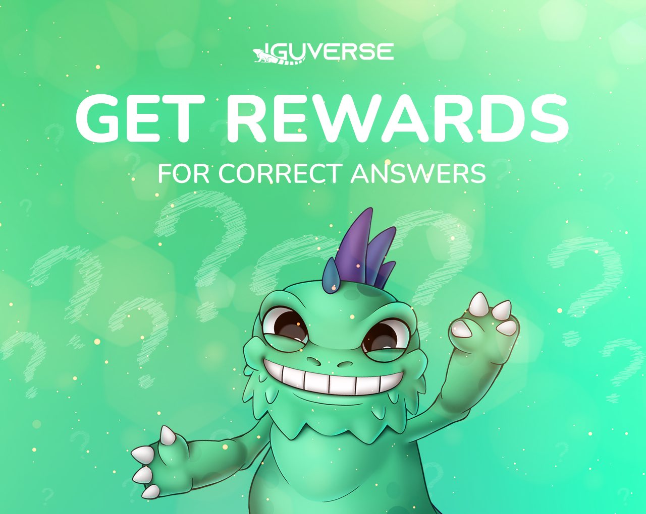 IguVerse 🦎 Public Beta Live on Twitter: "⚡️GET REWARDS FOR CURIOSITY 🦎 Hey, Iguanas! 💰We'll ask ...