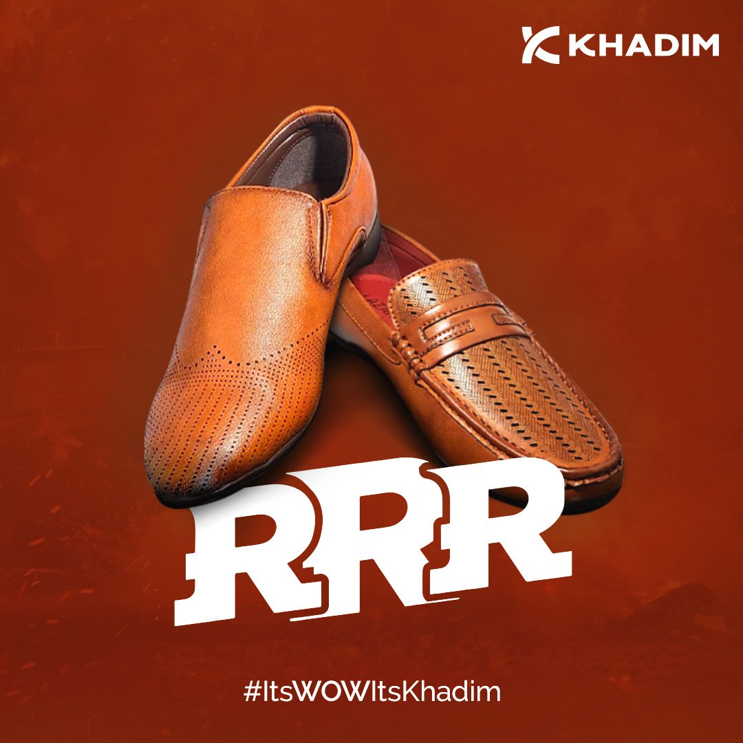 Khadim India on Twitter: "Experience the RRRevolutionary with styles beyond the ordinary. Visit ...