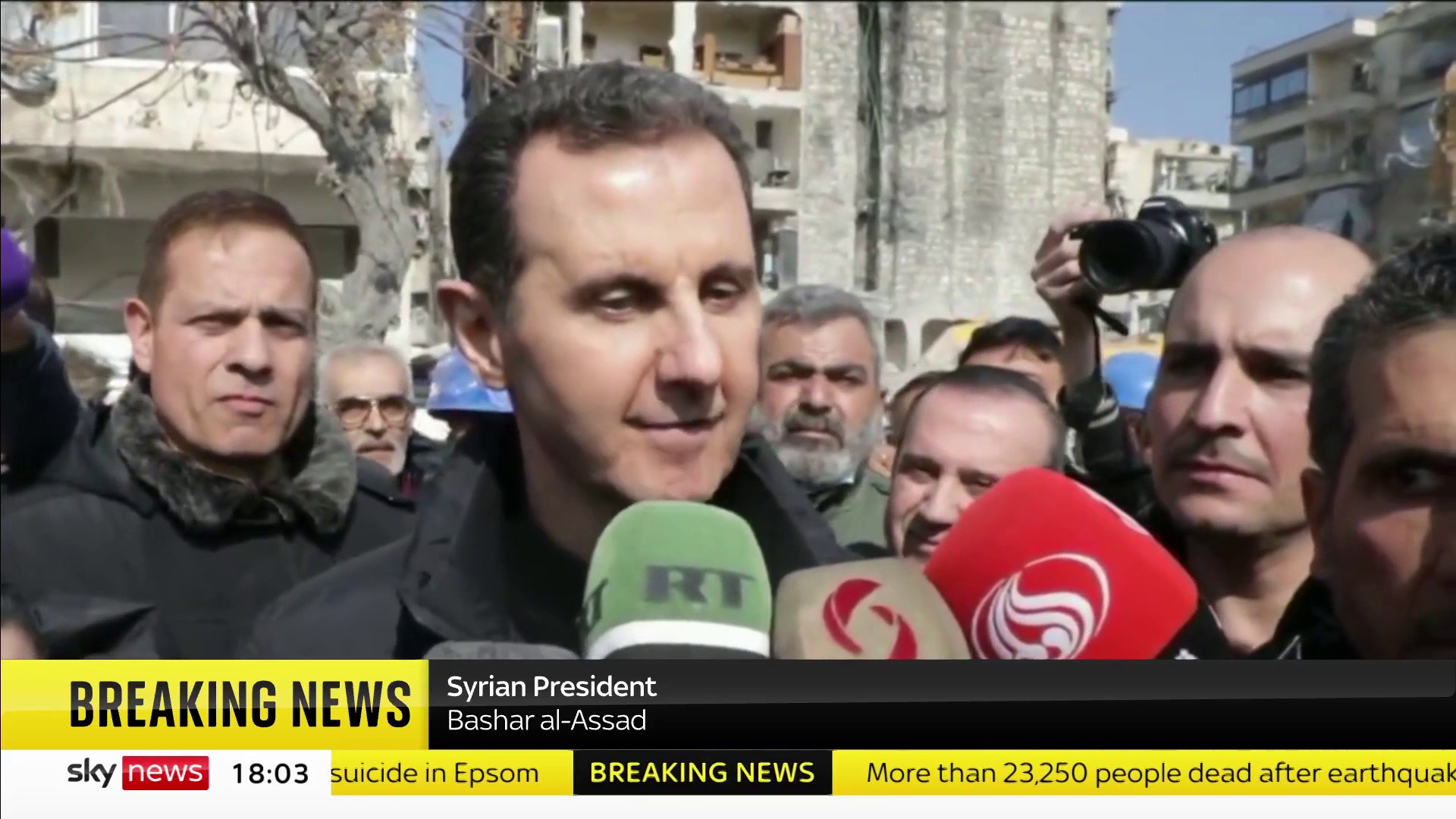 Syrian President Bashar Assad Dead