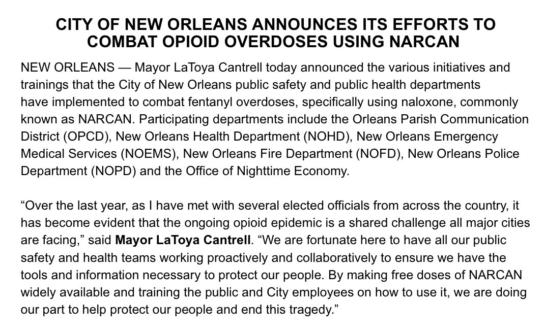 The City Of New Orleans On Twitter City Of New Orleans Announces