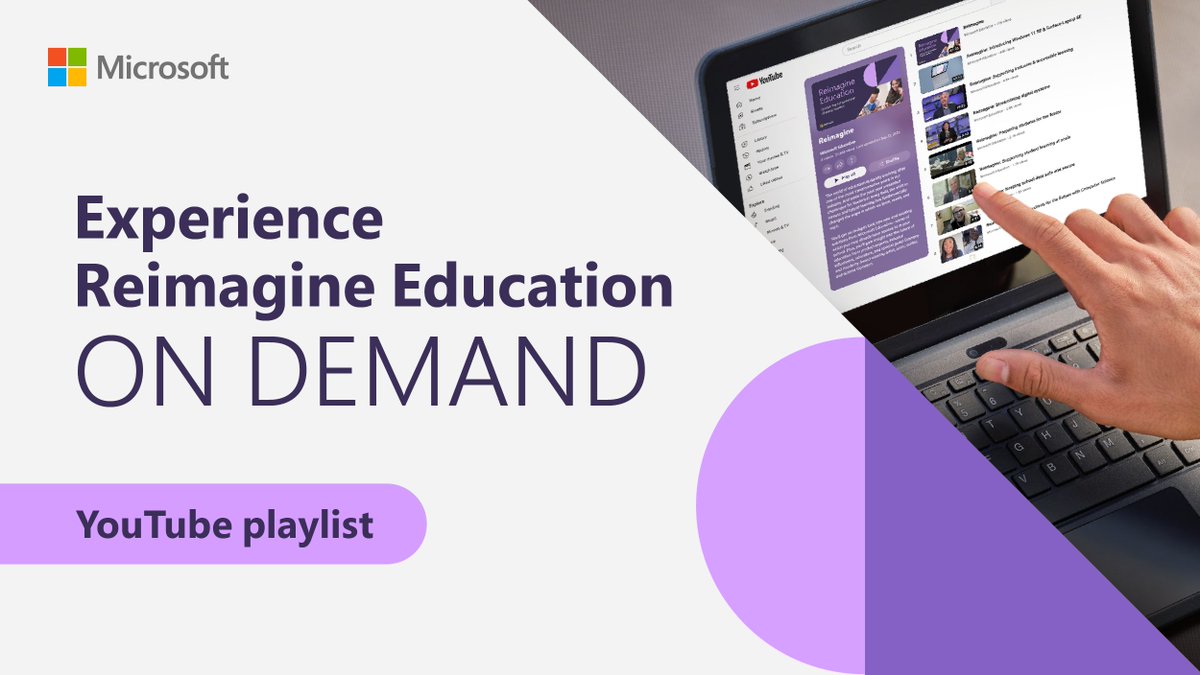 Microsoft Education on Twitter: "Missed out on the insights and announcements from # ...